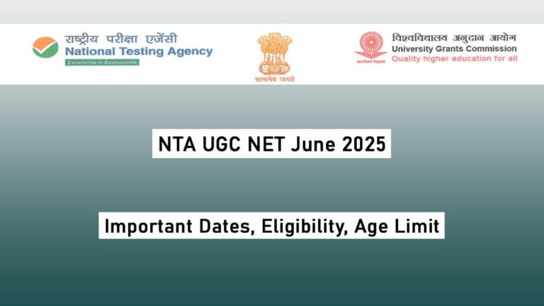 NTA UGC NET June 2025 : Exam Date