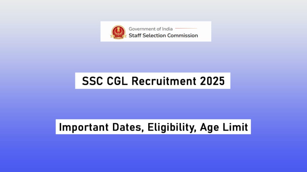SSC CGL 2025 : Tier-I Exam Admit Card